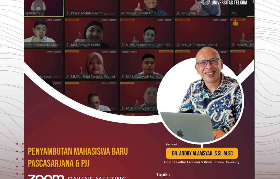 Penyambutan Mahasiswa Baru Program Pascasarjana dan PJJ | S1 PJJ Informatika